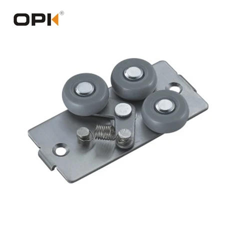 Buy Opk-01239 Wood Door Track And Roller Set Roller Door Hardware from ...