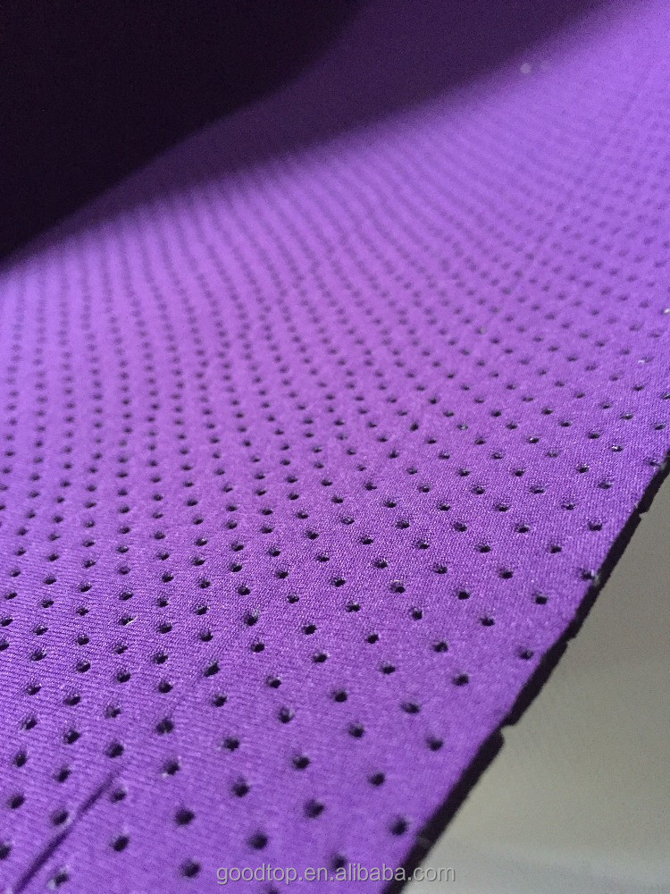 Buy Perforated Neoprene Foam Fabric Cr/sbr Foam Laminated Fabric from ...