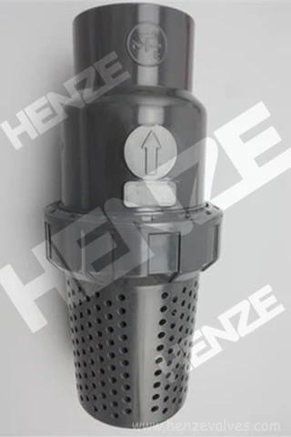 Buy Plastic Upvc, Cpvc, Pph, Pvdf, Frpp Socket Foot Valve Plastic from Henze Valves Corporation ...