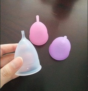 Buy Reusable Hygiene Period Moon Cups Silicone Menstrual Cup from ...