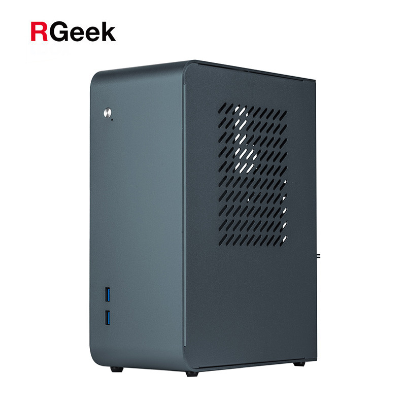 Buy Rgeek Diy Aluminum Mini Pc Itx Micro Atx Slim Case Tower Computer ...