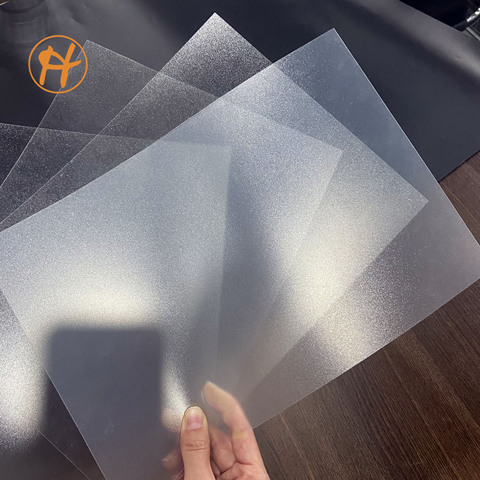 Buy Semi-transparent Pvc Sheet Rigid Pvc Clear Frosting Plastic Sheet ...
