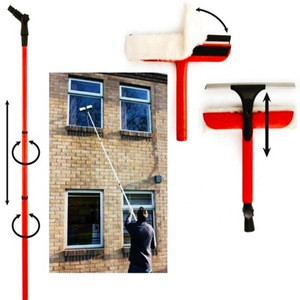 Buy Telescopic Window Cleaning Extension Pole And Squeegee Kit, High ...
