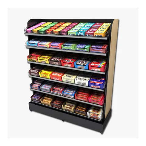 Buy The New Lightweight Sturdy Retail Display Shelf Supermarket Wooden ...