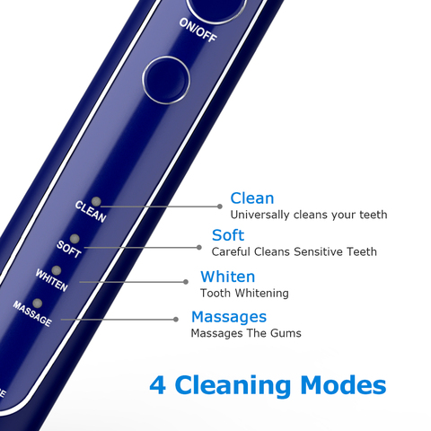 Buy Usb Induction Charging Electric Toothbrush Ipx7 Waterproof Sonic ...