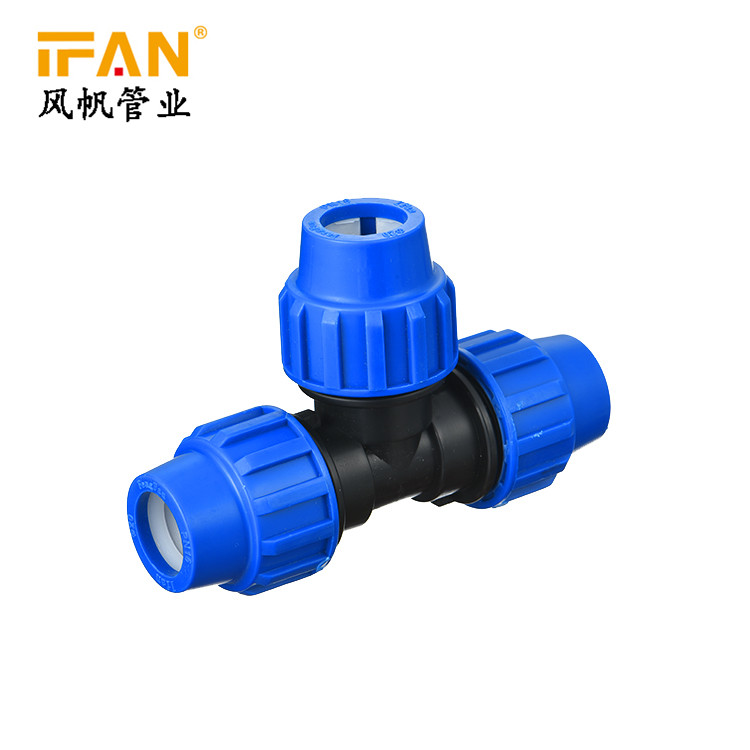 Buy Wholesale Dark Blue Hdpe Compression Fitting Poly Pipe Fittings ...
