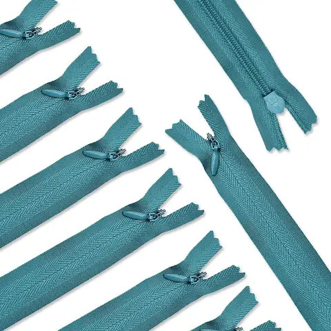 Buy Zipper Clothing Plastic Sustainable Design Nylon Invisible Zipper ...