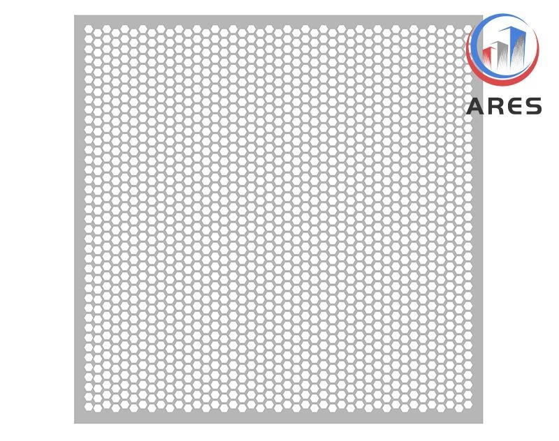 Buy Hexagonal Perforated Expanded Sheet Metal For Window Safety Hjp ...