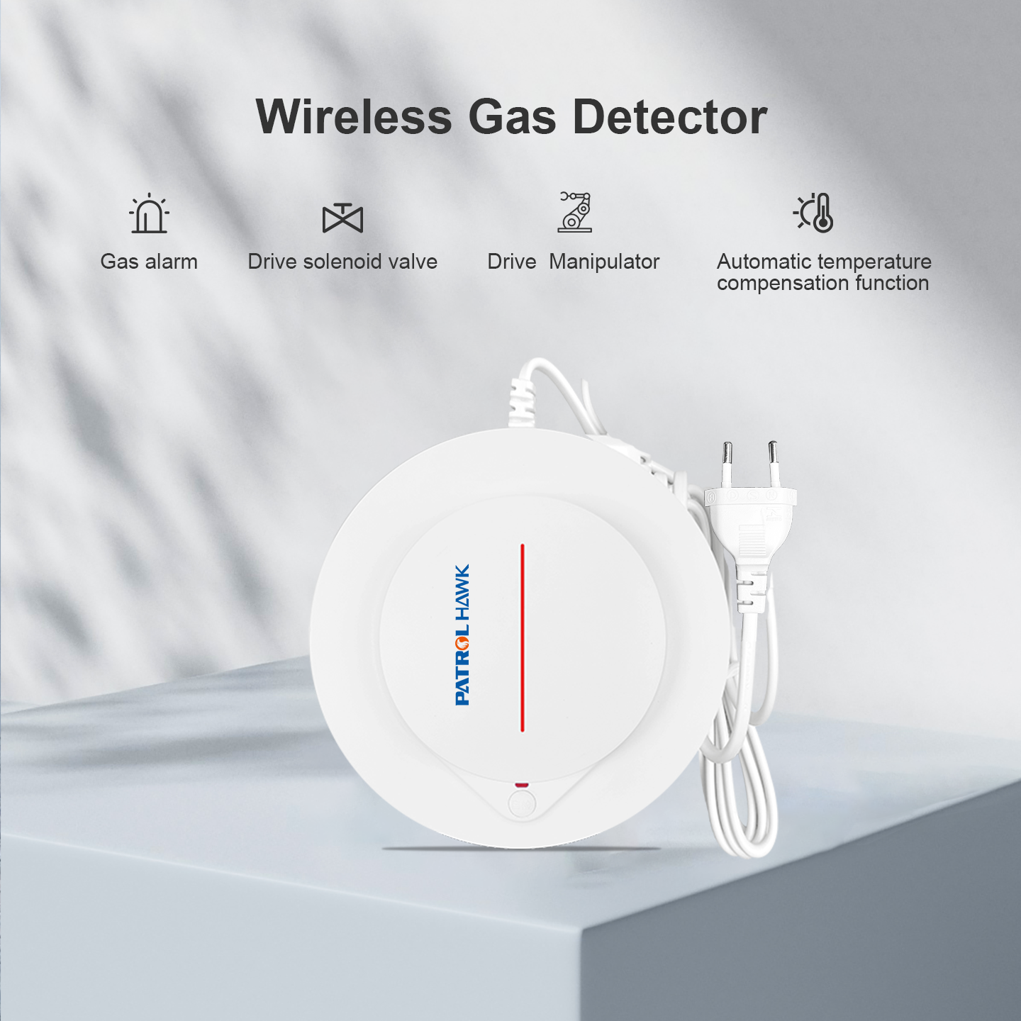 Buy Wireless Gas Detector from Shenzhen Patrol Hawk Technology Co. Ltd ...