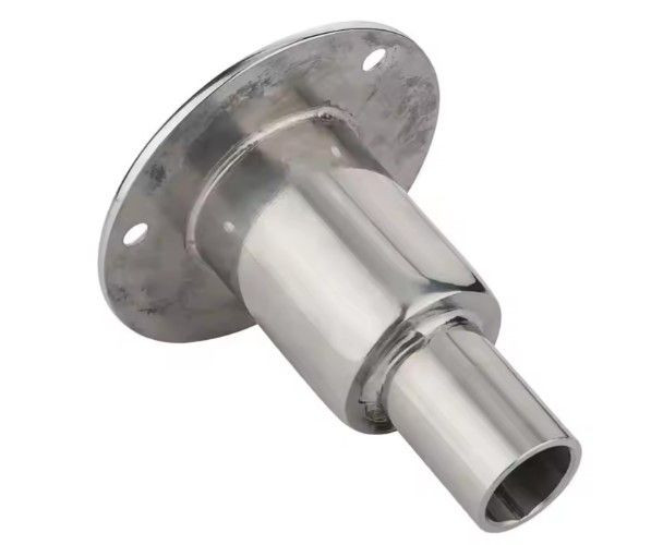 Buy Stainless Steel 316 Thru Hull Exhaust Skin, 24mm Tube Pipe Socket ...