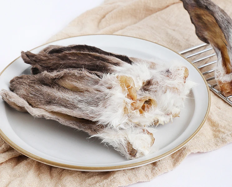 Buy Natural Rabbit Ears For Dog Snack Pet Food from Qingdao Ole Pet ...