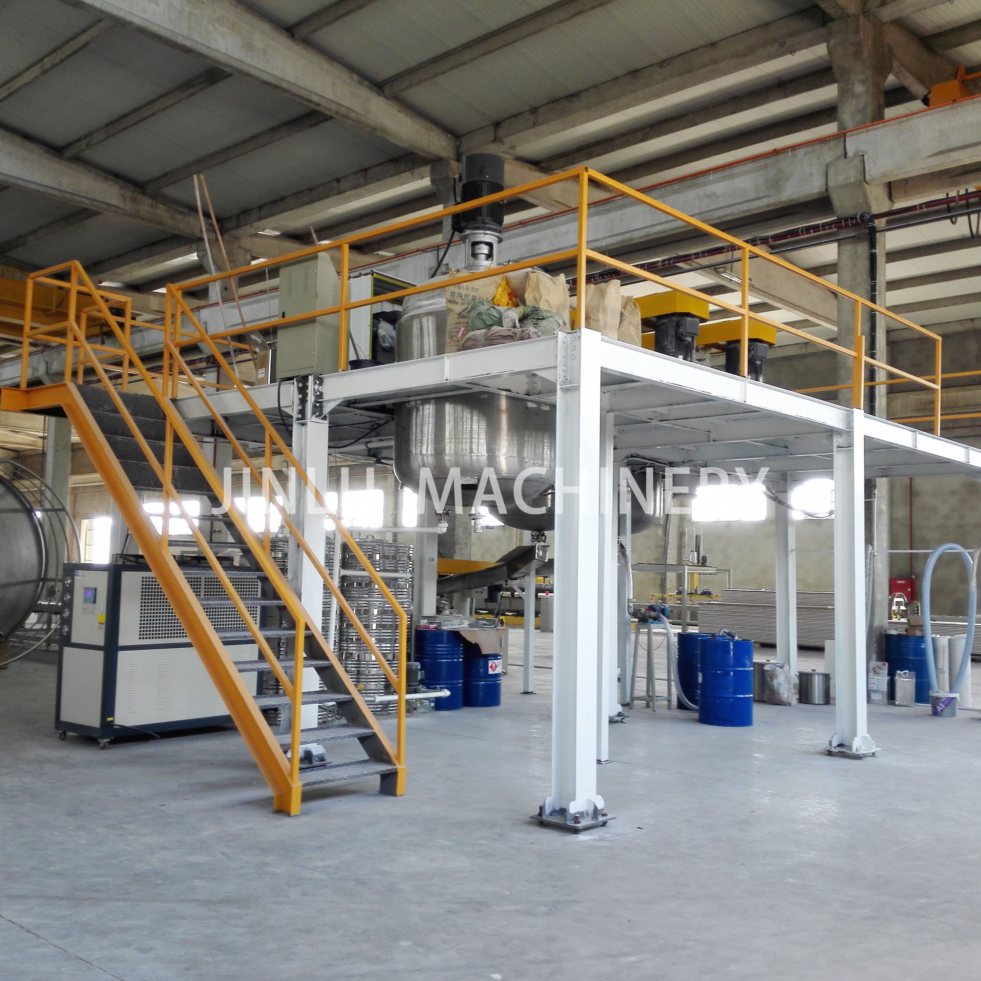 Buy Jinlu Automatic Acrylic Solid Surface Production Line, Corian Sheet Making Machine from ...