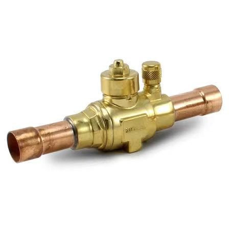 Buy Brazed High Pressure Brass Ball Valve For Refrigeration Gbv Series ...