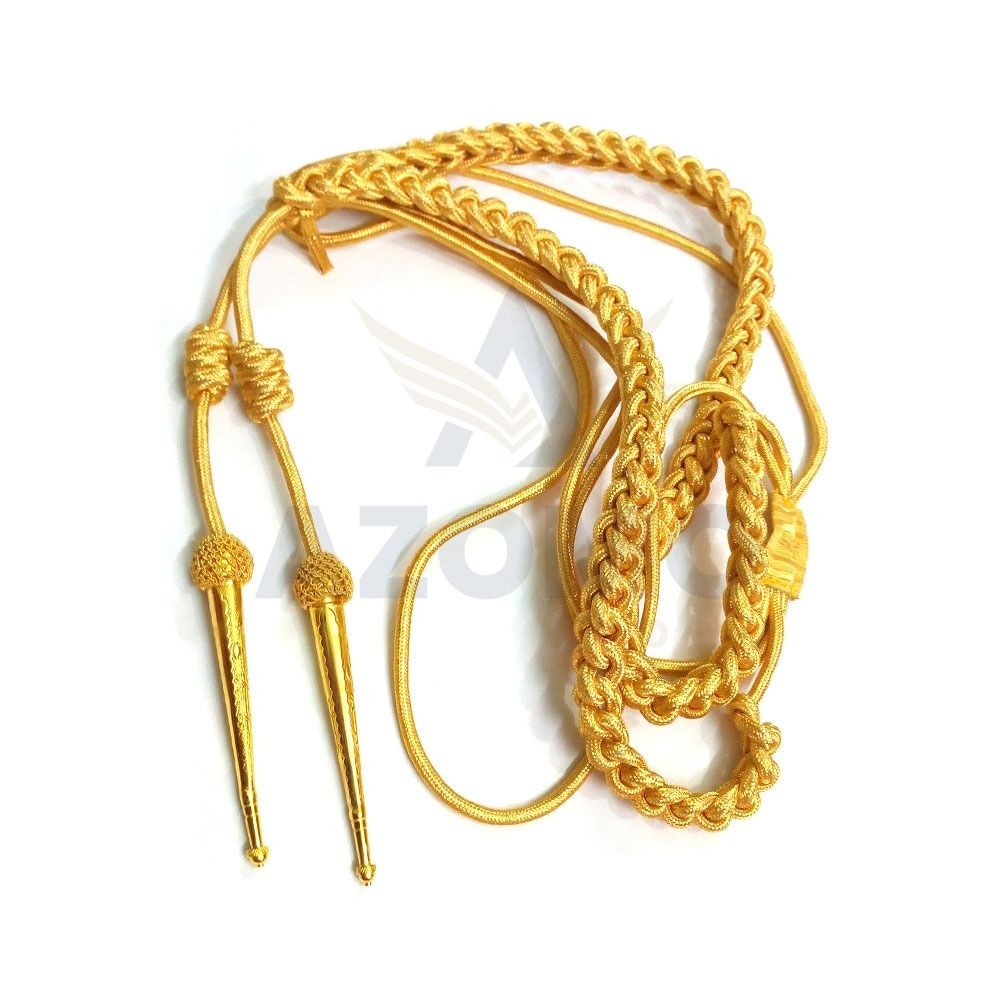 Buy Army Aiguillette Gold Wire Cord from Azomo Impex, Pakistan ...