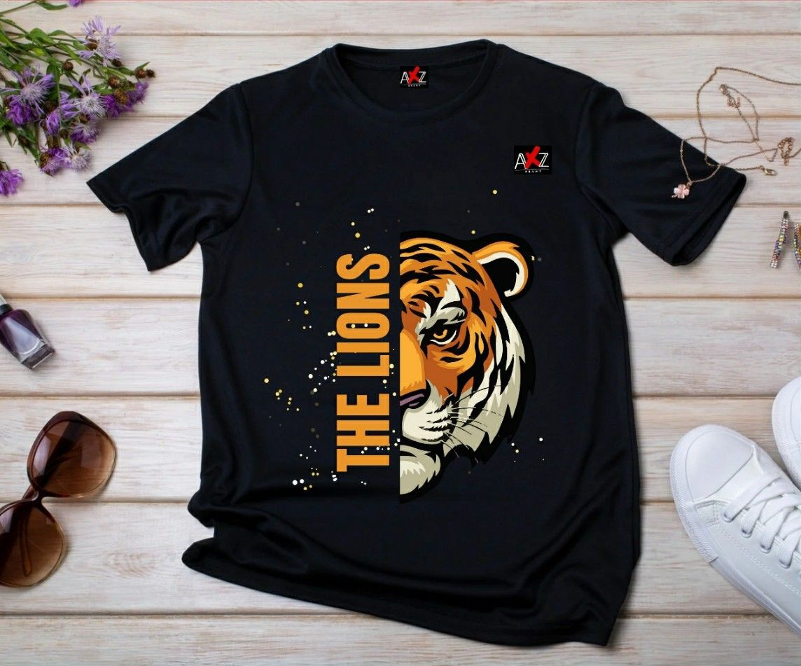 Buy 'the Lion' Designed T Shirt New Arrival from AXZ Clothing ...