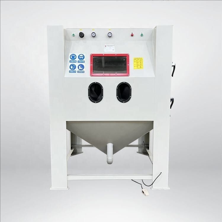 Buy Small Footprint Sand Blasting Machine For Automotive Jewelry ...