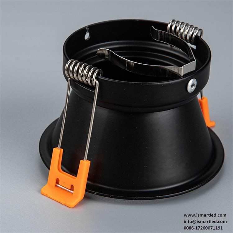 Buy Anti Glare Black Round Recessed Led Spotlight Frames from Zhongshan ...