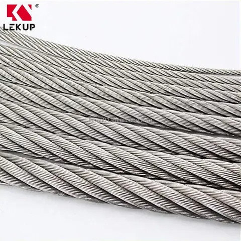 Buy 165feet 7x7 Strand 1/8inch Stainless Steel Cable Wire Rope Aircraft ...