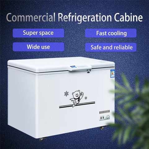 Buy 318l Horizontal Deep Freezer With Single-temperature Style Integral ...