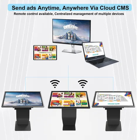 Buy 43-inch 4k Lcd Digital Signage Kiosk With Windows Indoor ...