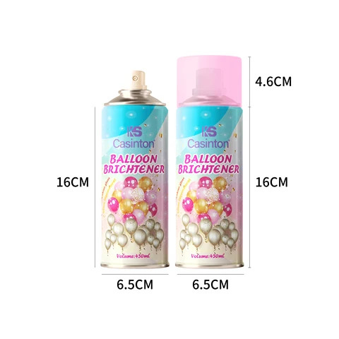 Buy 450ml Brightening Balloon Shine Spray Latex Balloon Brightener ...
