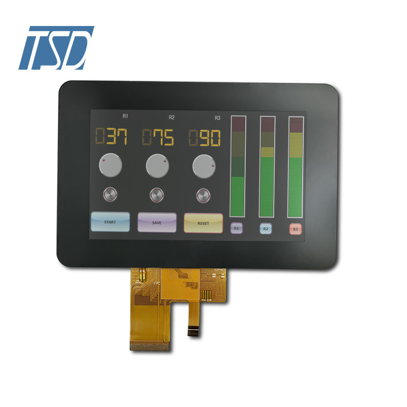 Buy 5 Inch 800x480 Rgb Interface Capacitive Touch Panel Lcd Screen 5.0 ...