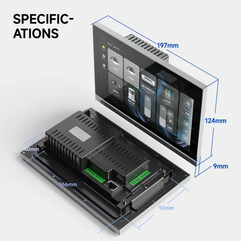 Buy Aispeaker Tuya 8" Home Automation Dashboard Iot Integration For ...