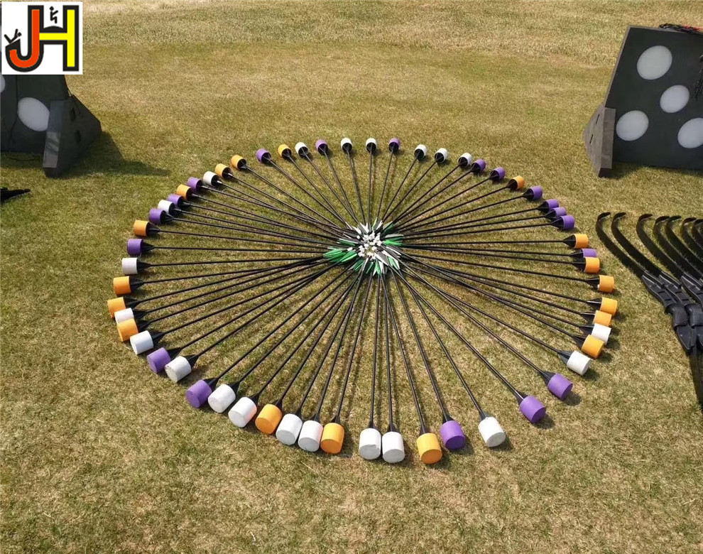 Buy Archery Tag Game Arrows With Foam Arrow Tips For Inflatable ...