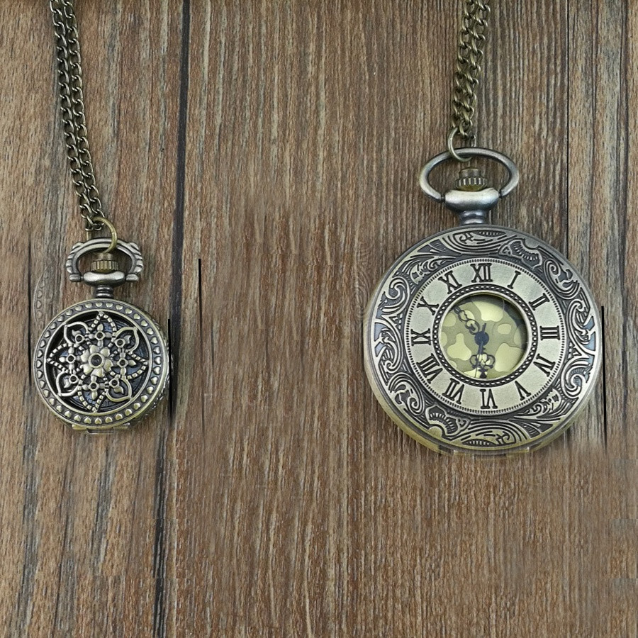 Buy Best Antique Digital Pocket Watch Japan Movement Quartz Women Men ...
