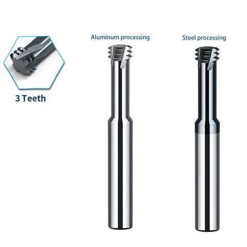 Buy Cnc 60 Degree Tungsten Steel Single Tooth Thread Milling Cutter M1 ...