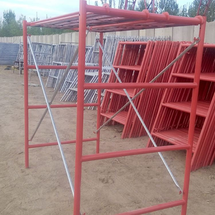 Buy Construction Space Scaffolding 5' Scaffold Frame With Snap Lock ...