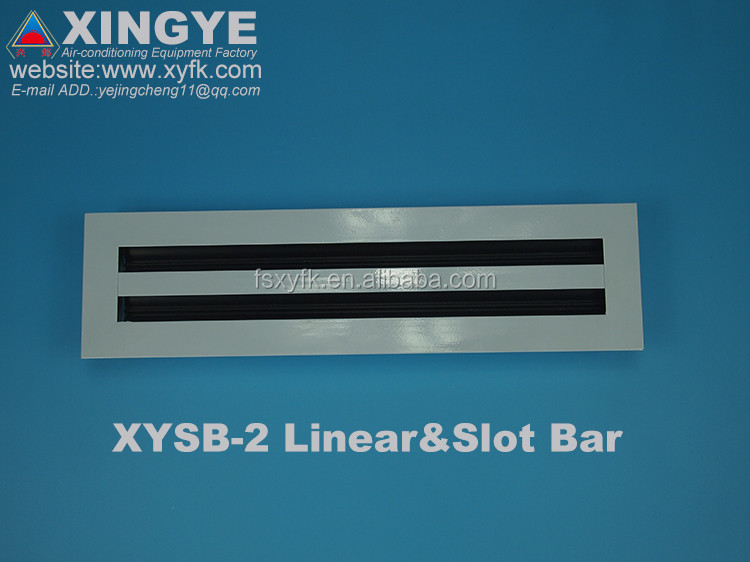 Buy Curved Aluminum Bar Aluminum Linear Bar Grille Air Diffuser ...