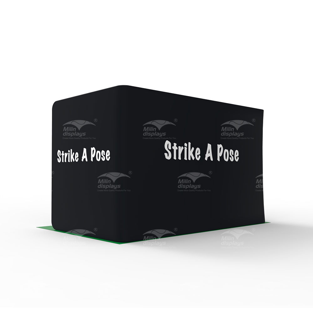 Buy Custom Big U Shape Green Screen Background Photography, Video Green ...