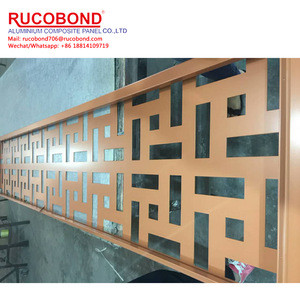 Buy Custom Outdoor Advertising Signs Carved Perforated Aluminium Sheet ...