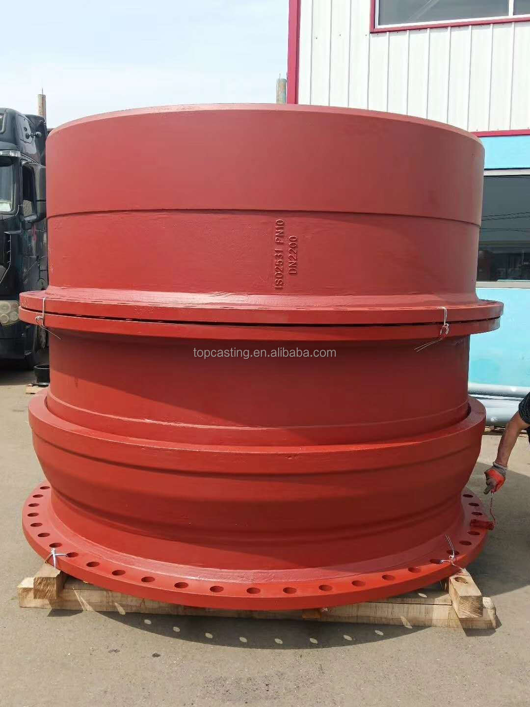 Buy Dci Pipe With Puddle Flange Fitting from Weifang Top Water ...