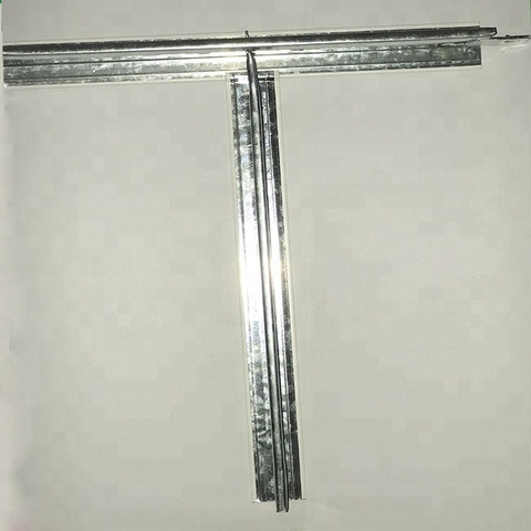 Buy Decorative Ceiling T Grid Wall Angle Plane Metal Ceiling T Grid ...