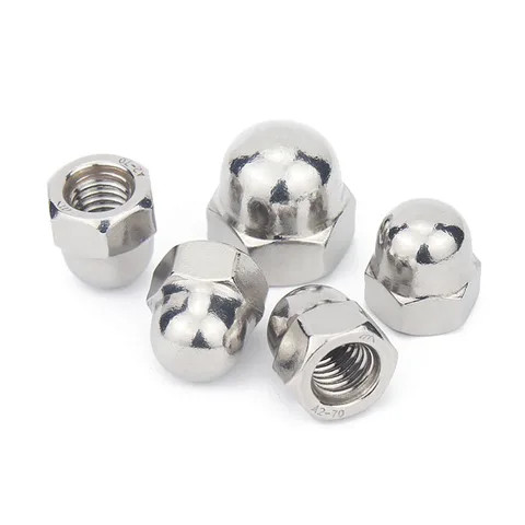 Buy Din1587 Carbon Stainless Steel Hex Domed Nut Acorn Nut High Type ...