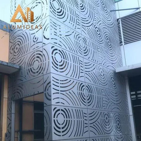 Buy Exterior Metal Solid Aluminum Panel Cladding Design Panels ...