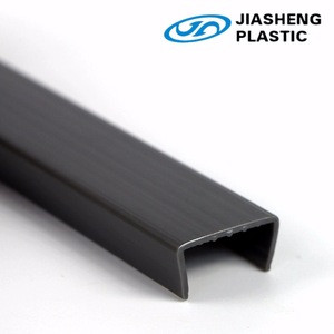 Buy Extruded U Shape Plastic Profile/pvc Hard Plastic Metal Protection ...