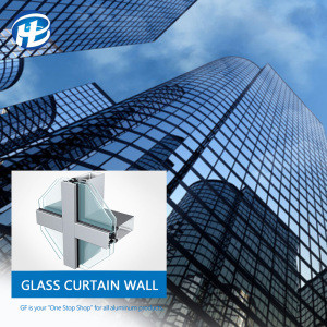 Buy Facade Glass Curtain Wall Section Curtain Wall Cladding Facade ...