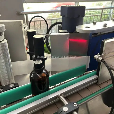 Buy Full Automatic High Speed Round Bottle Labeling Machine Label ...