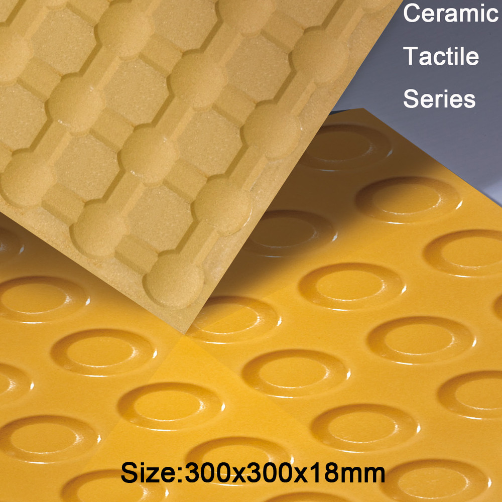 Buy Full Body Ceramic Pedestrian Tactile Floor Tiles For Guide from ...