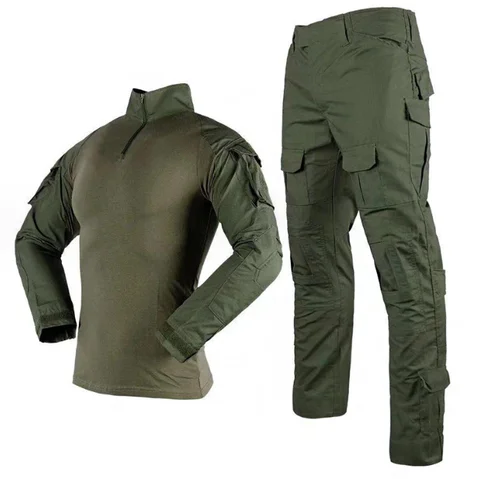 Buy G2 Tearproof Tactical Combat Suit Camouflage Green Equipment ...