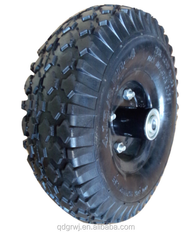 Buy Heavy Duty 200mm Pneumatic Wheel Trolley Tires from Qingdao Guanrui ...