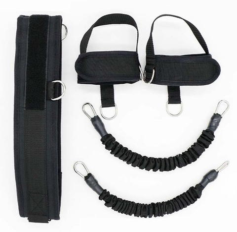 Buy Heavy Duty Exercise Bands Fitness Total Body Foot Bounce Vertical ...