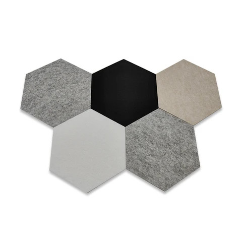 Buy Hengjiu Sound Absorbing Material Felt Polyester Decorative 24 Pack ...