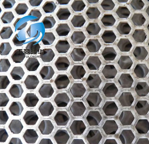 Buy Hexagonal Perforated Metal Sheet from Beijing Tianyulonghua Trade ...