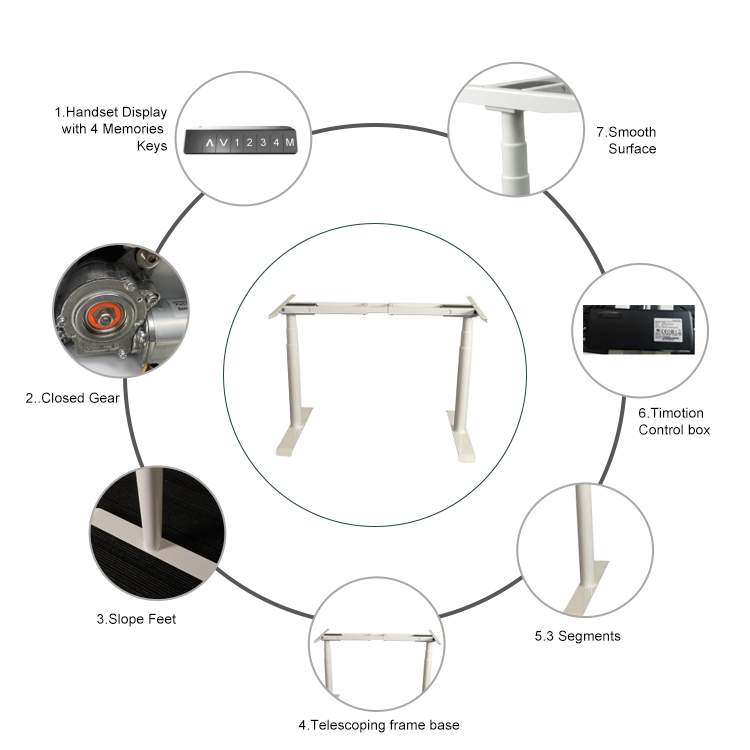 Buy Home Computer Desk A7 Autonomous Office Design Standing Electric ...