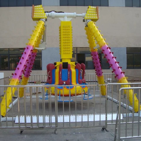 Buy Indoor 6-seat Mini Pendulum Rotating Amusement Equipment For ...