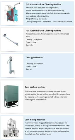 Buy Industry Small Scale Automatic Roller Flour 12 Ton Corn Wheat Flour ...